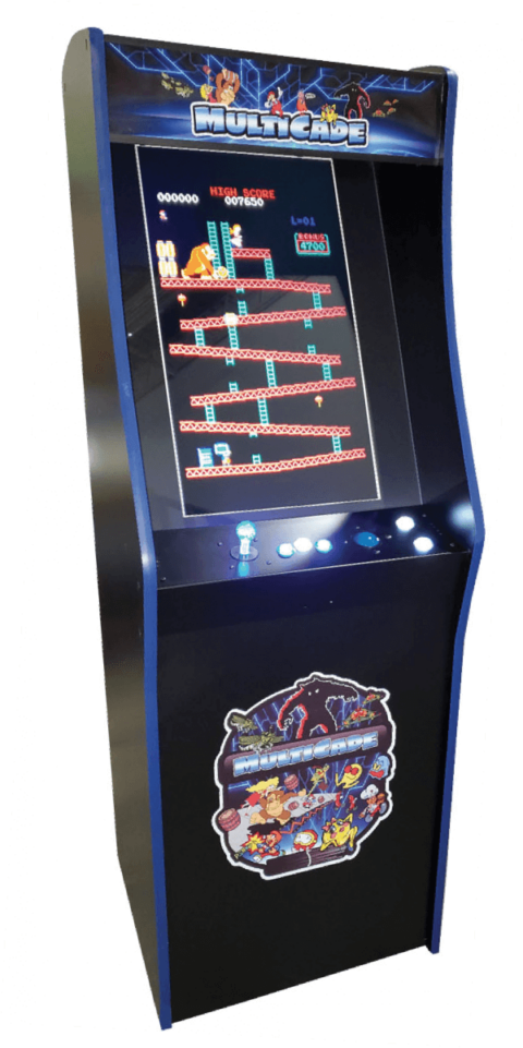 1- Player Multicade Arcade Machine - Billiards Barstools and Patio